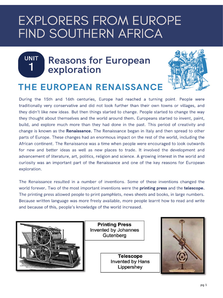 Grade 6 History 2024 Term 3 Notes | PDF