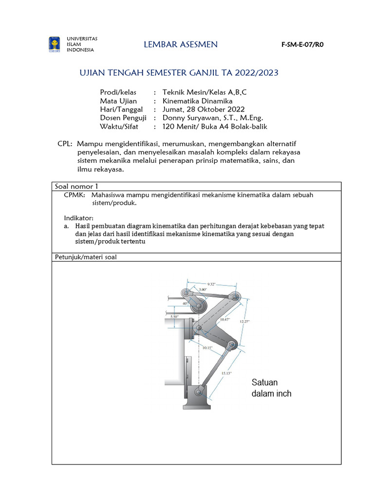 Pembahasan UTS 2022-2023 | PDF