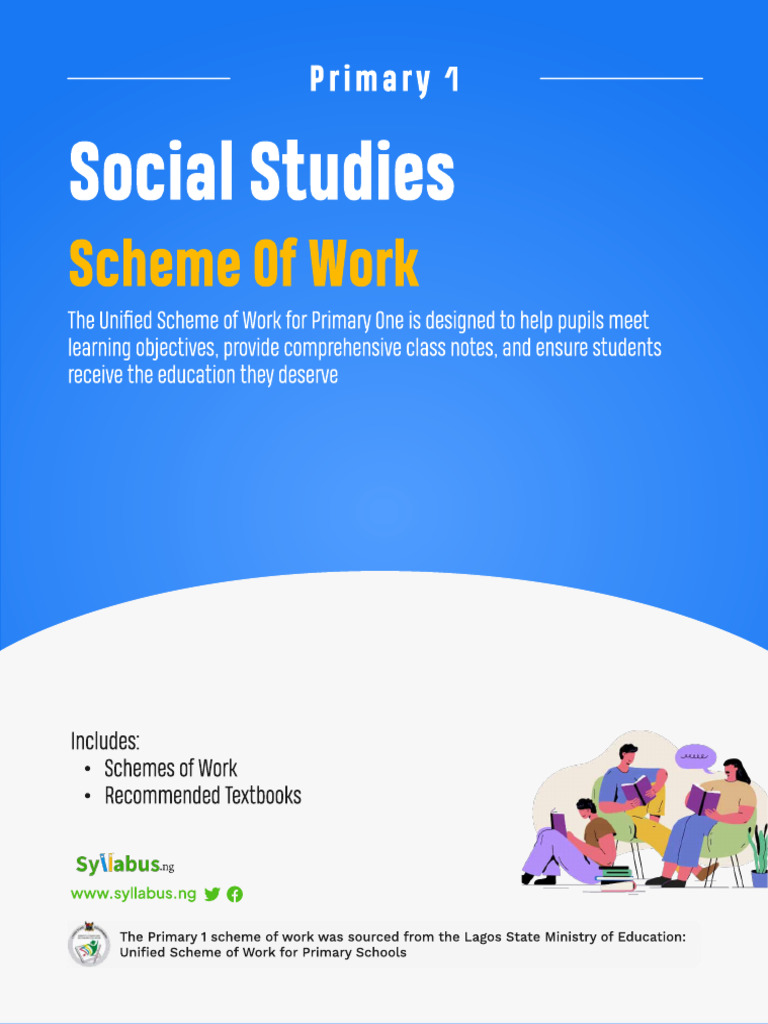 Social Studies Primary 1 Scheme of Work - SyllabusNG | PDF | Morality ...