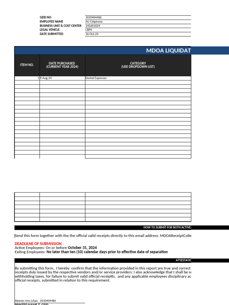 PHL - MDOA Liquidation Report V2 - GEID - 1010404486 | PDF