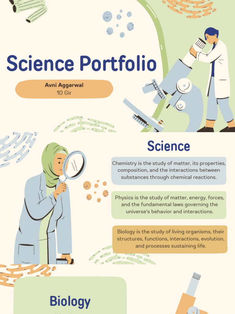 Science Portfolio | PDF
