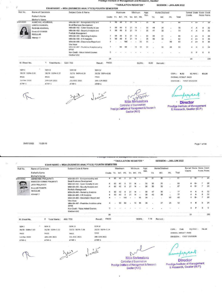 Mba Ba 4 Sem Jun 2022 | PDF