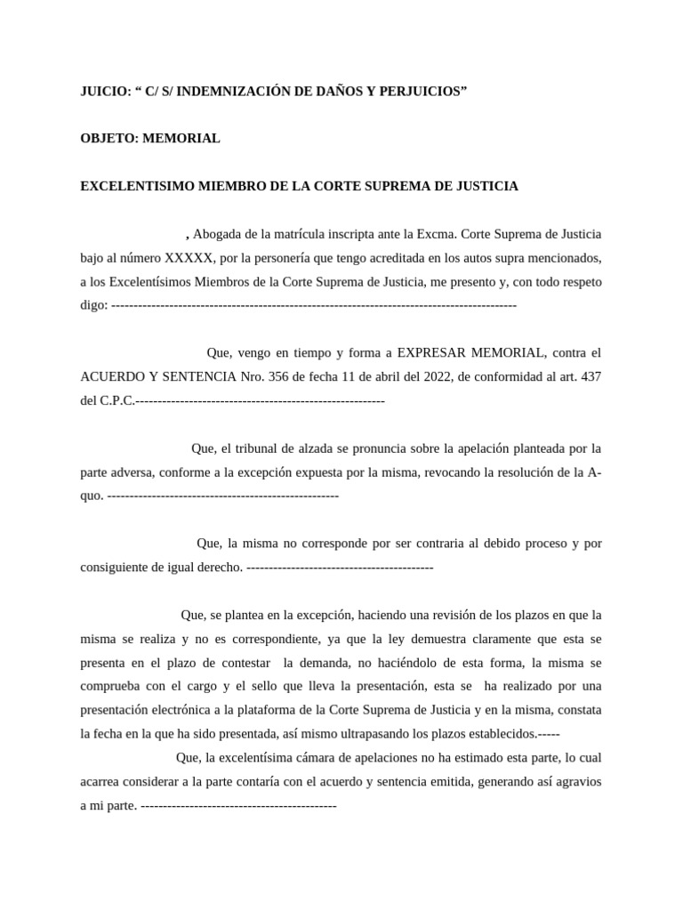 Tema 7. Memorial | PDF