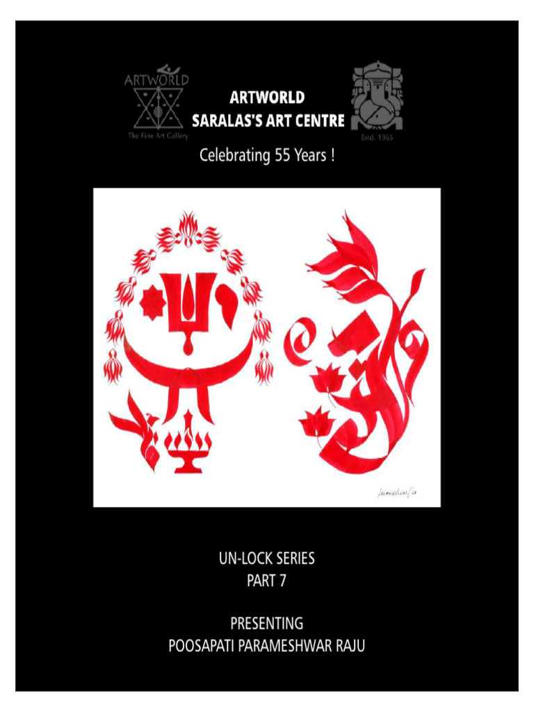 Parameshwar Raju Calligraphy Work | PDF | Calligraphy | Shiva