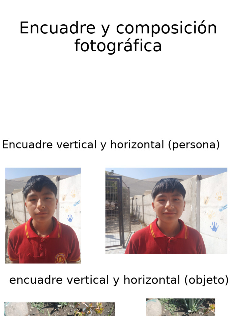 Encuadre y Composición Fotográfica | PDF