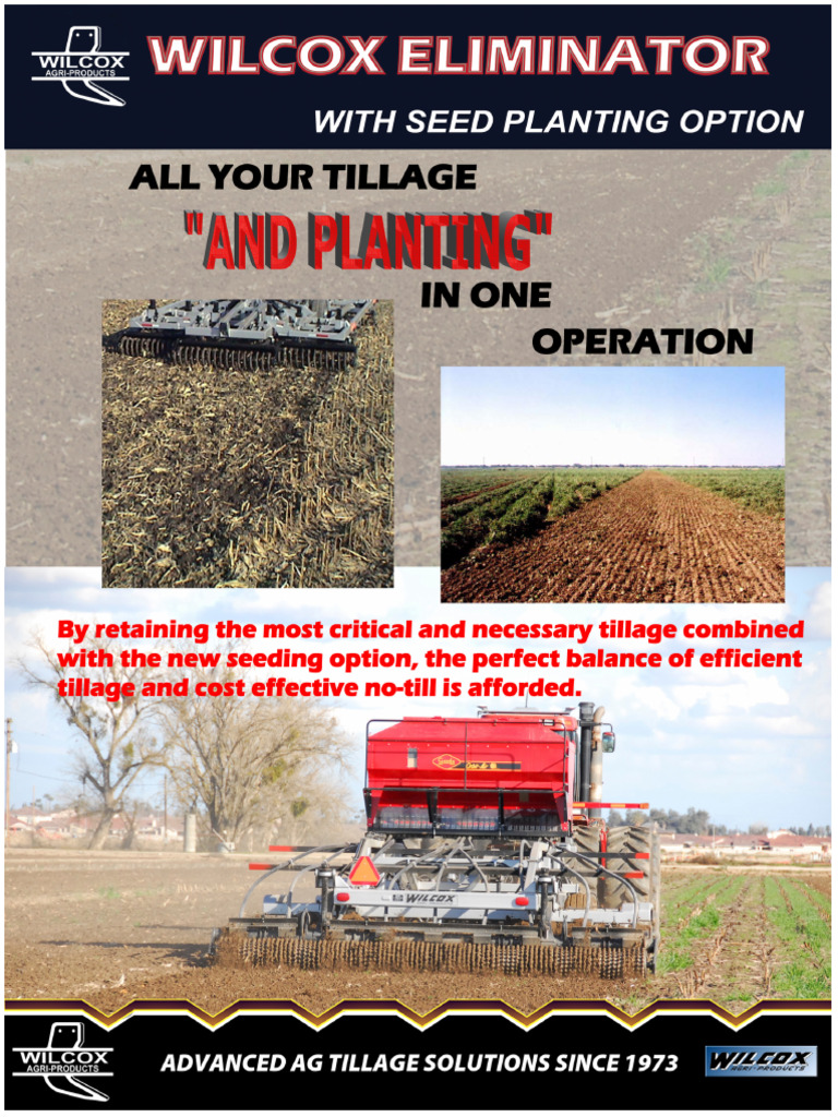 Wilcox Eliminator Planter | PDF