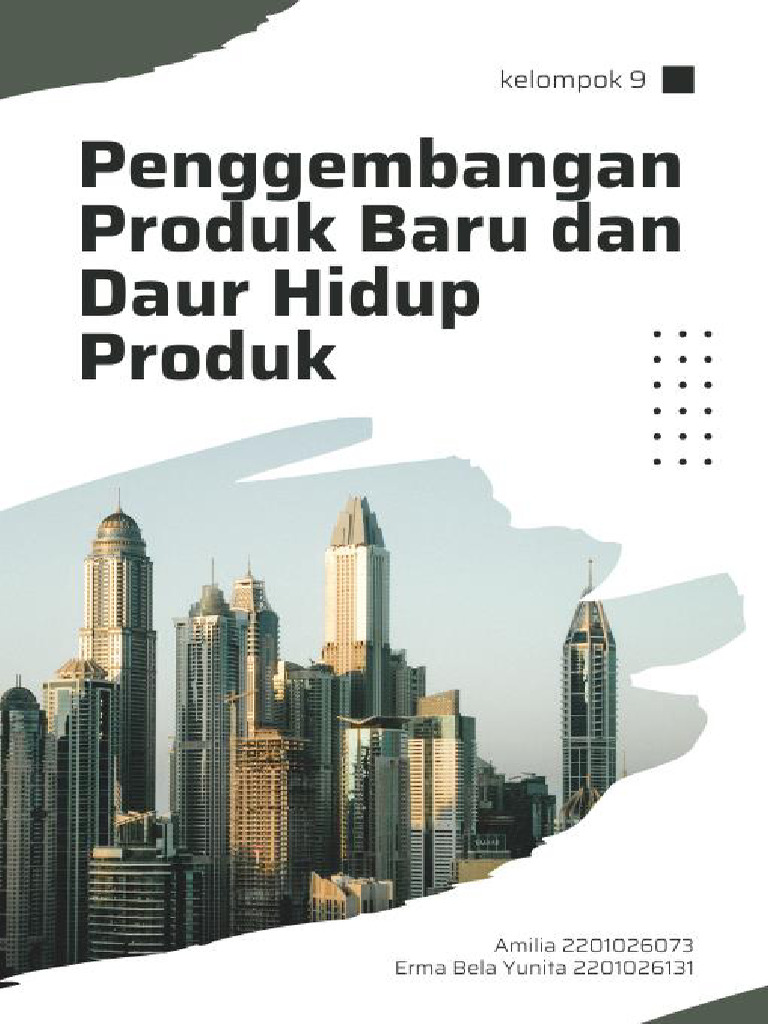 Buku Pengembangan Produk Baru Dan Strategi Daur Hidup Produk | PDF