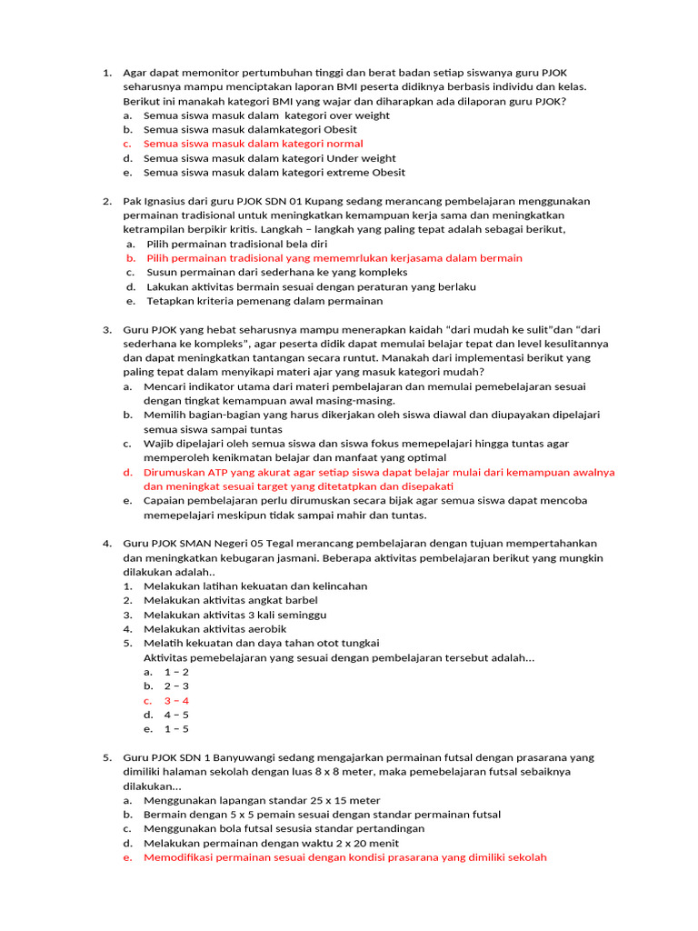 Soal - UKPPG - 2024 (1) - Ok | PDF