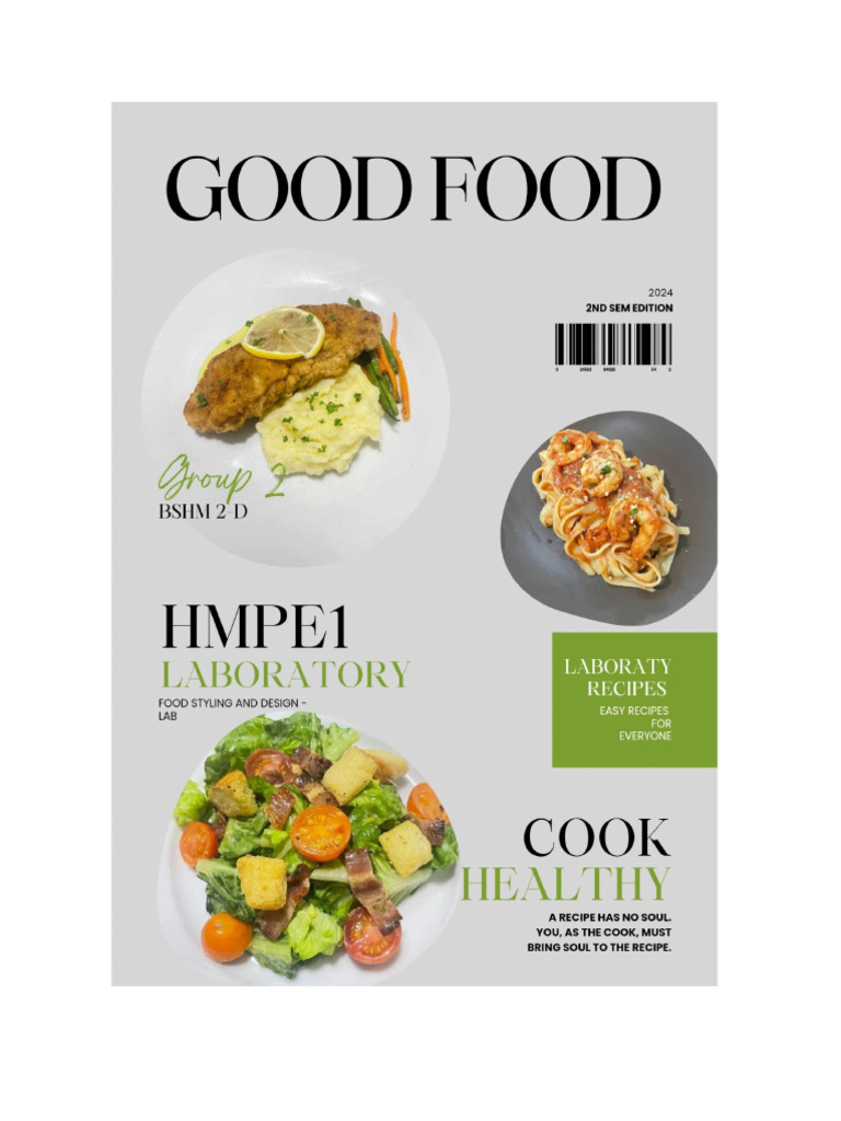 Group2 Food Magazine | PDF