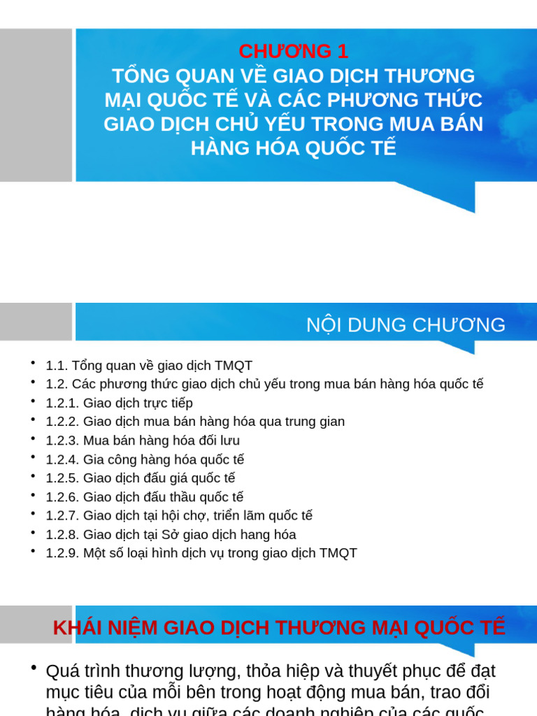 Chuong 1 | PDF