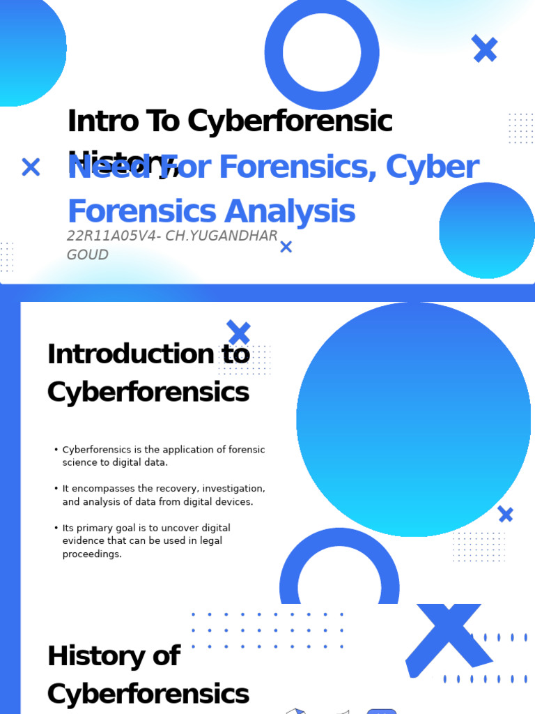 History and Importance of Cyberforensics | PDF | Computer Forensics ...