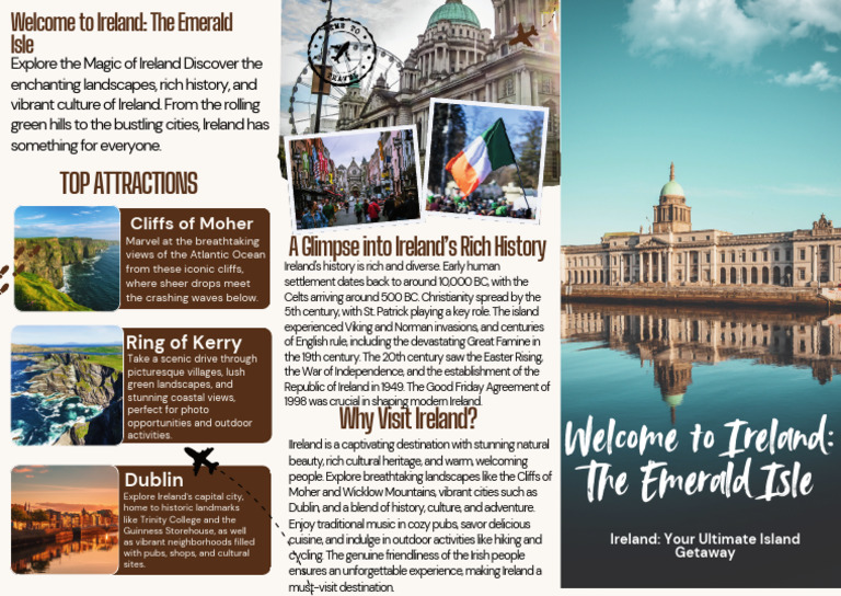 Discover Ireland's Rich History & Attractions | PDF | Ireland | Europe
