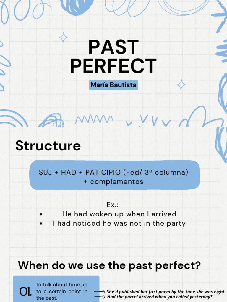 Past Perfect | PDF | Linguistics | Grammar
