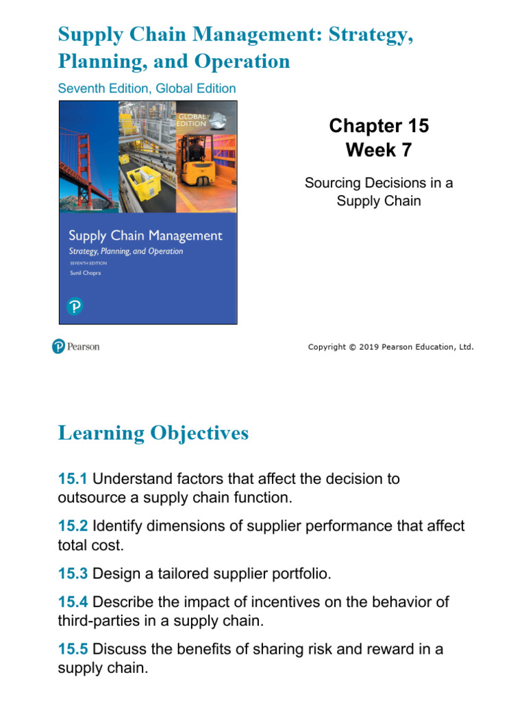 Week 7 | PDF | Supply Chain | Economic Surplus