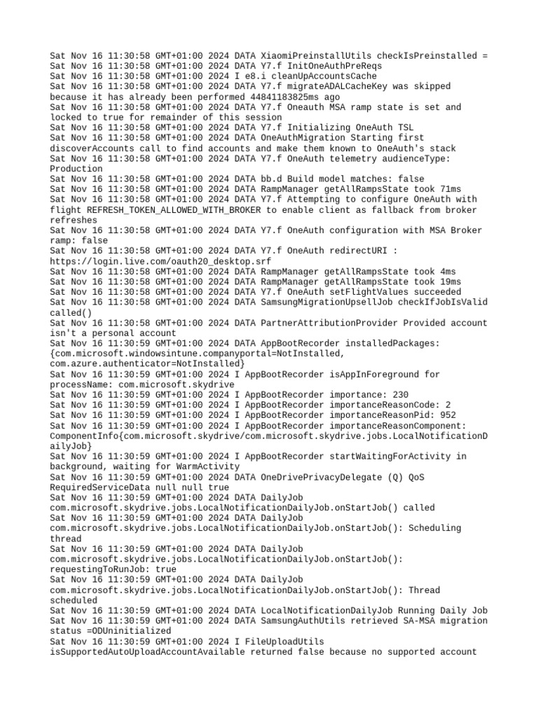 Current Log | PDF | Computer File | Computing Platforms