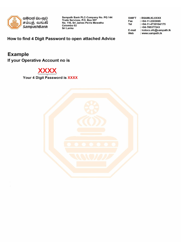 Instructions To Open Doc | PDF