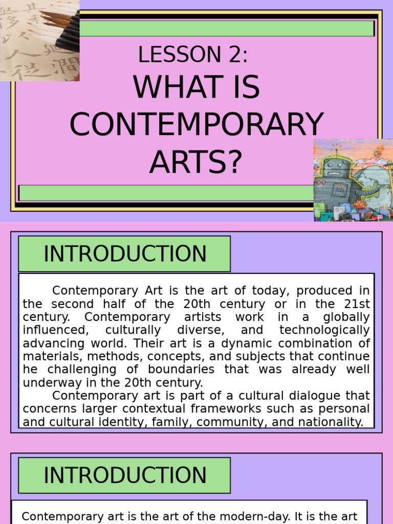 Cpar Lesson 2 | PDF | Style | Movements