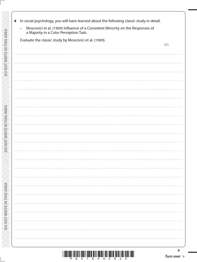 Pearson Edexcel - EvMoscovici | PDF | Psychology | Cognition