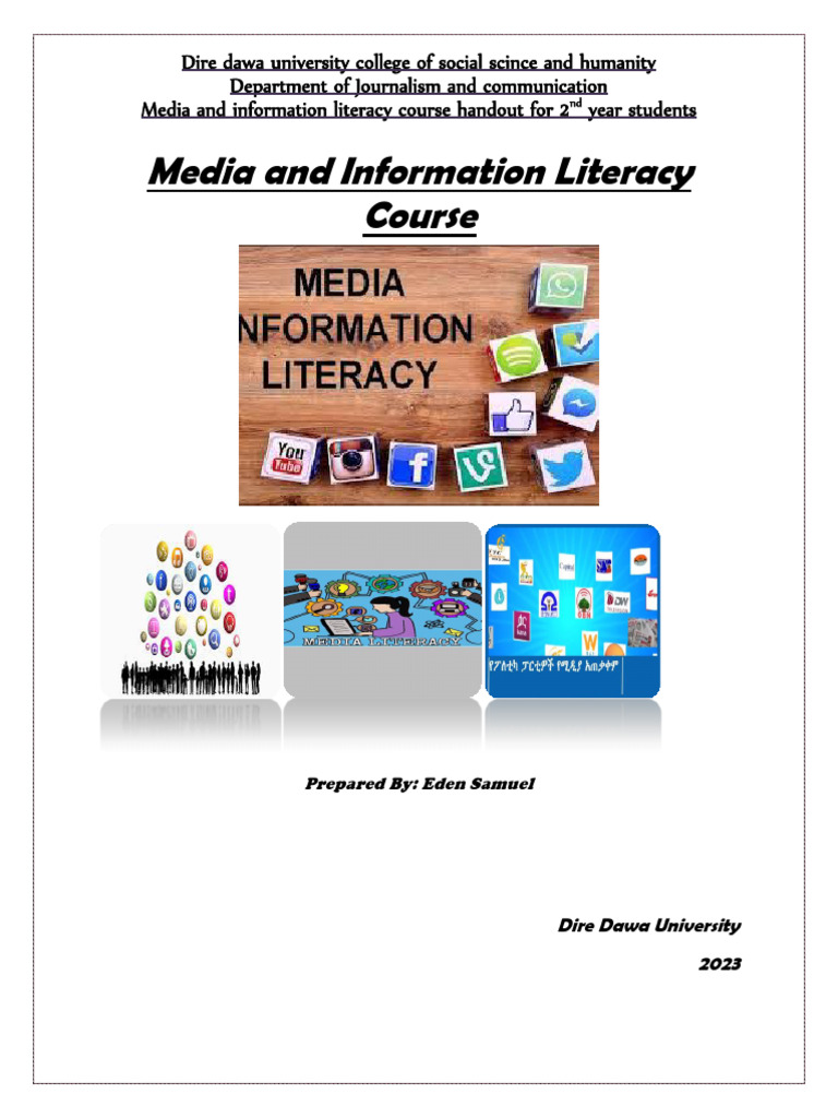 Media and Information Literacy Guide | PDF | World Wide Web | Internet ...