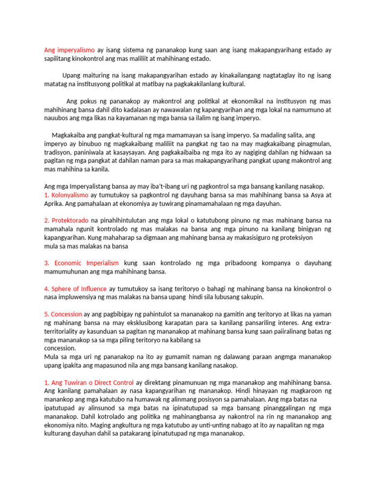 Review Lesson Number 1 | PDF