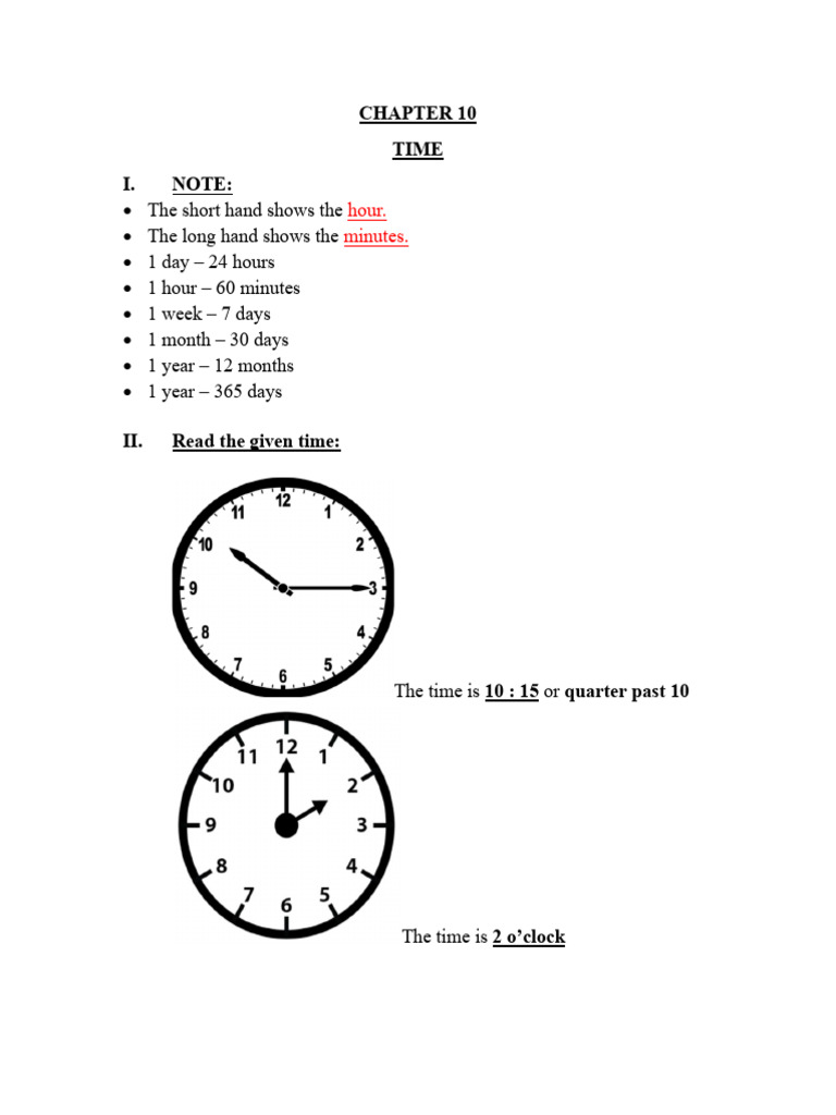 Class 3 - Time Notes | PDF | Units Of Measurement | Spacetime Class 3 - Time Notes | PDF | Units Of Measurement | Spacetime