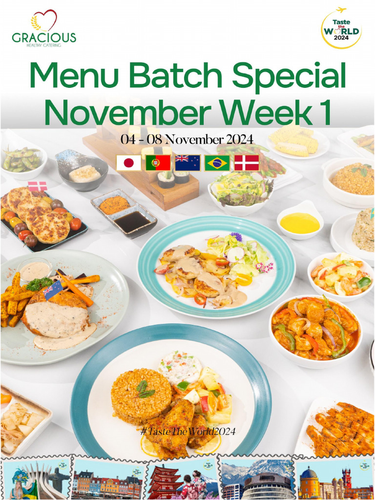 Menu Special November Week 1 GHC-1 | PDF