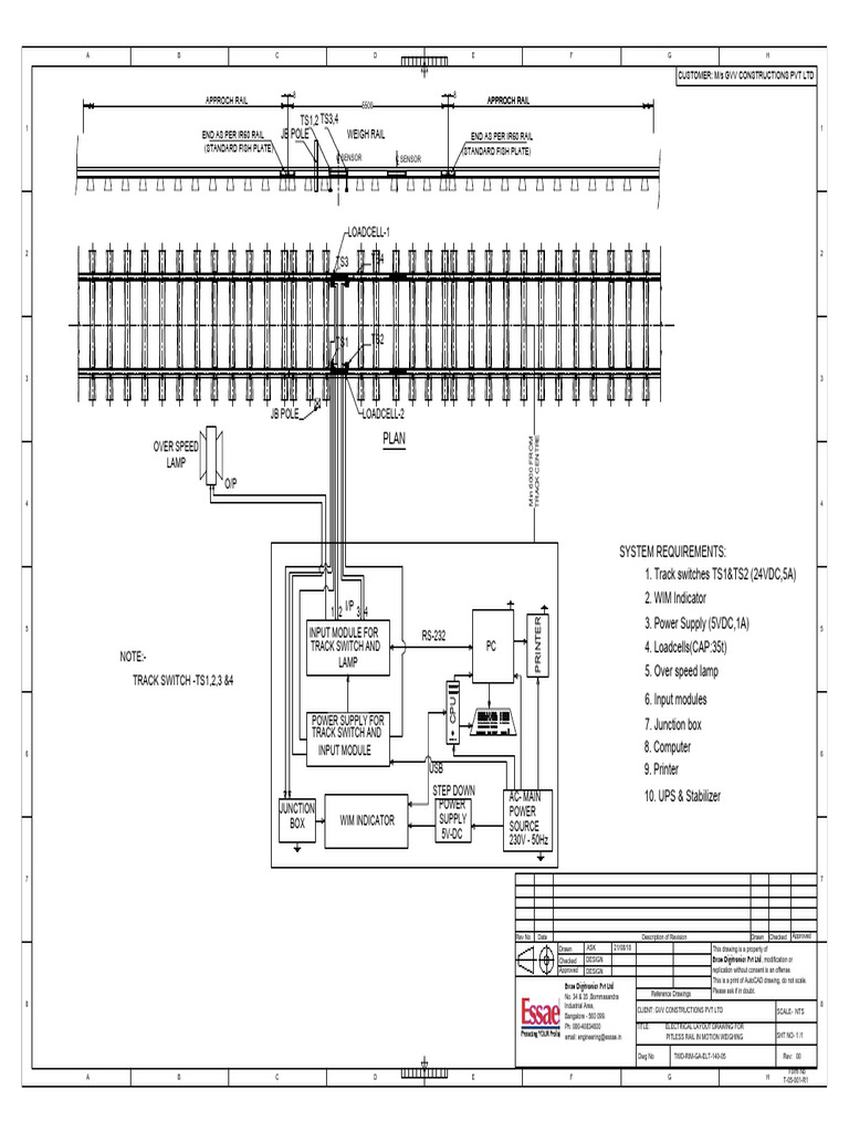 Electrical Layout | PDF | Electronics | Computing