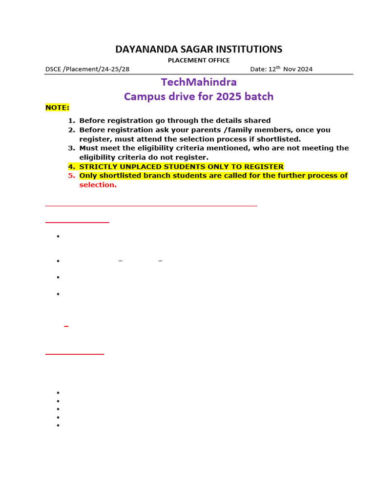 Tech Mahindra | PDF | Educational Stages