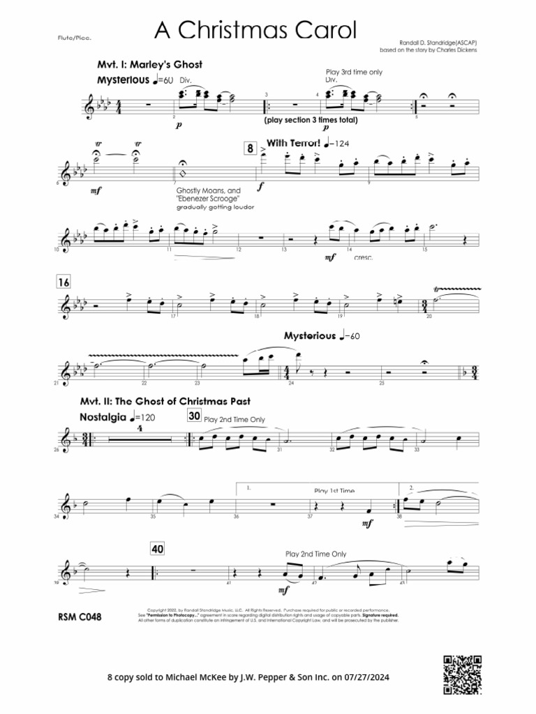 A Christmas Carol WW | PDF