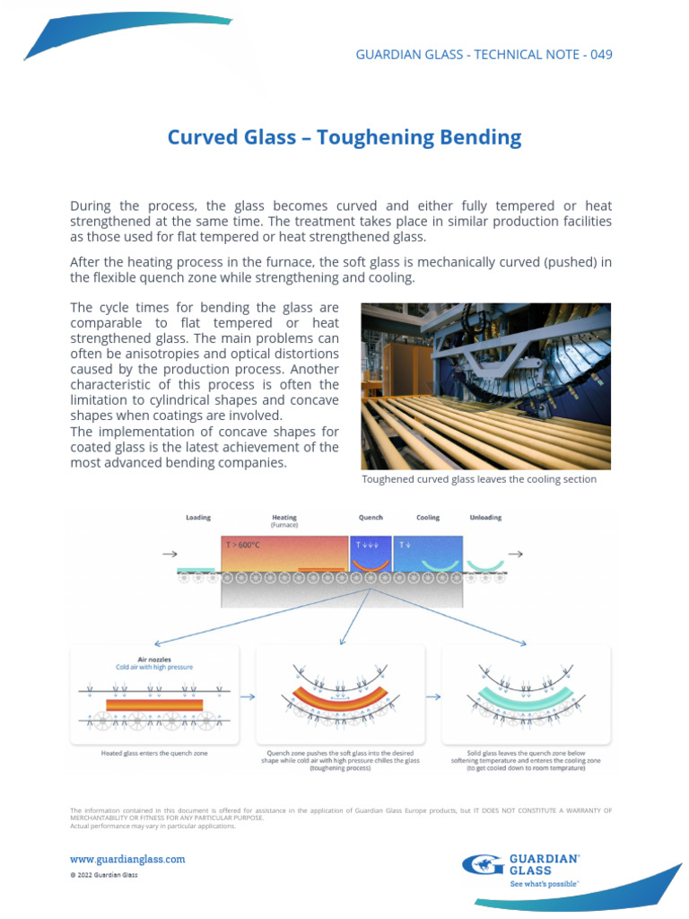 Curved Glass Toughening Process | PDF