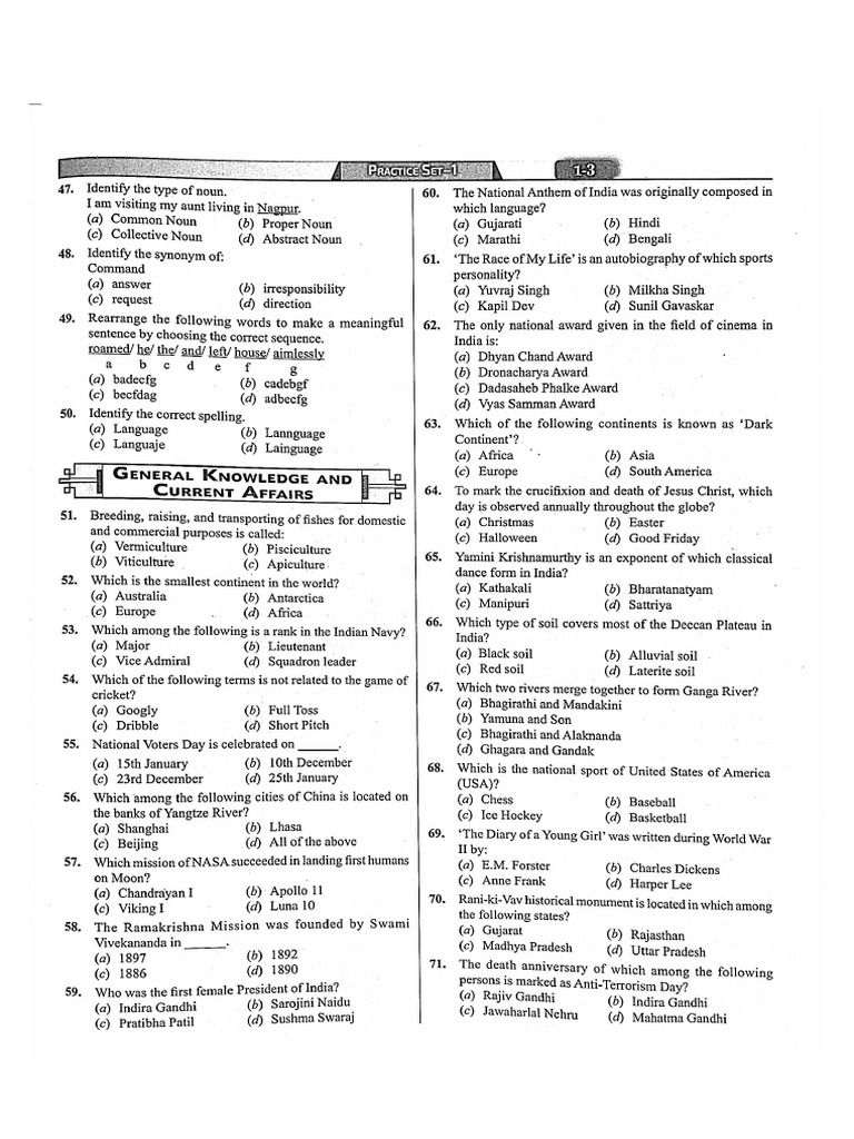 Gs Paper | PDF