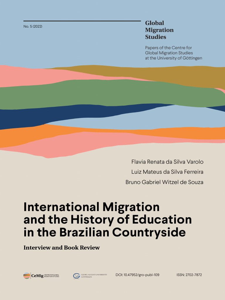 International Migration and The History of Education in The Brazilian ...