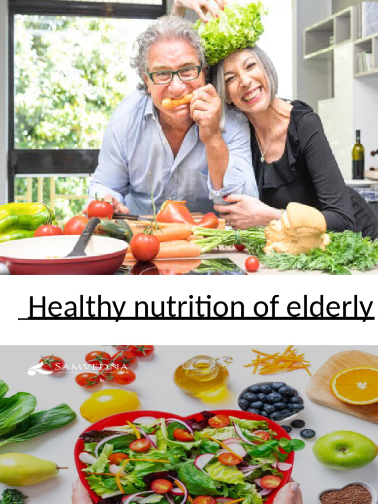Healthy Nutrition of Elderly | PDF | Body Mass Index | Obesity