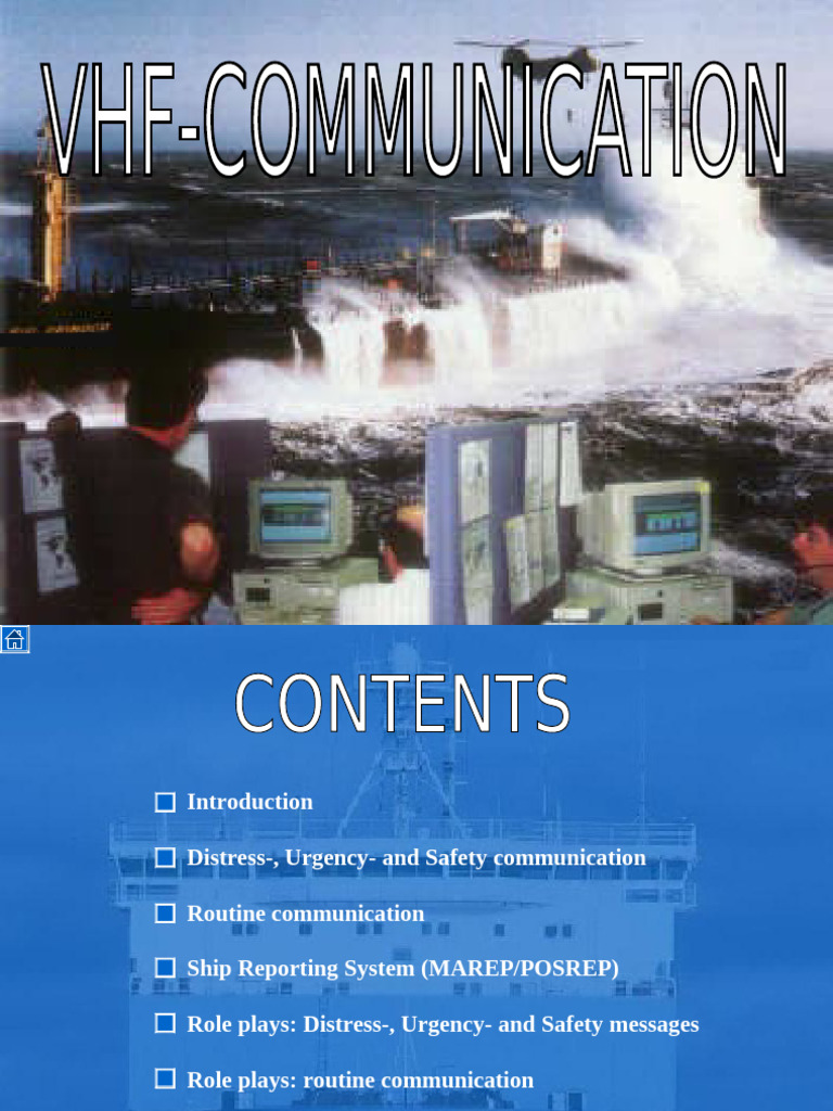 VHF Communication Adapted | PDF | Ships | Shipping