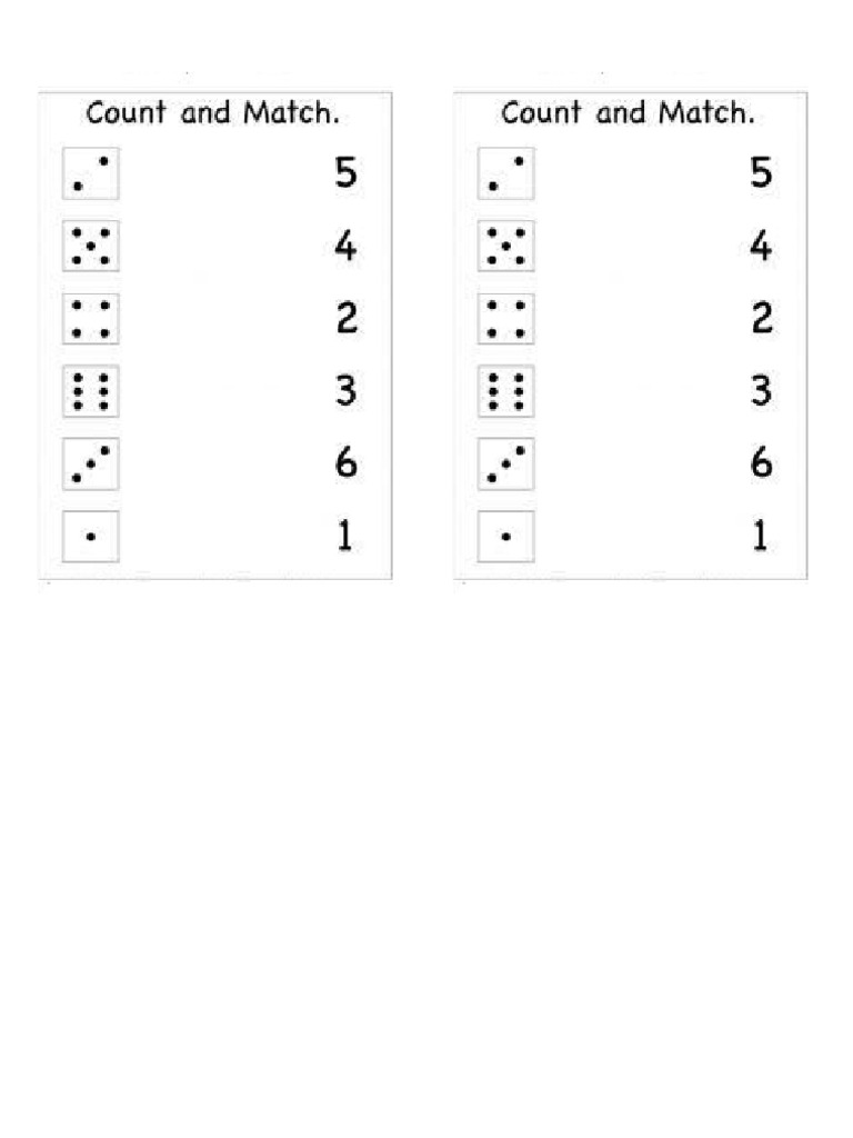 Count and Match | PDF
