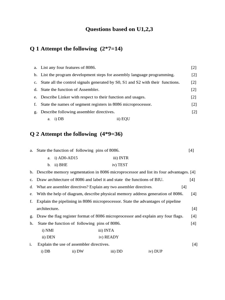 Open Book Test | PDF