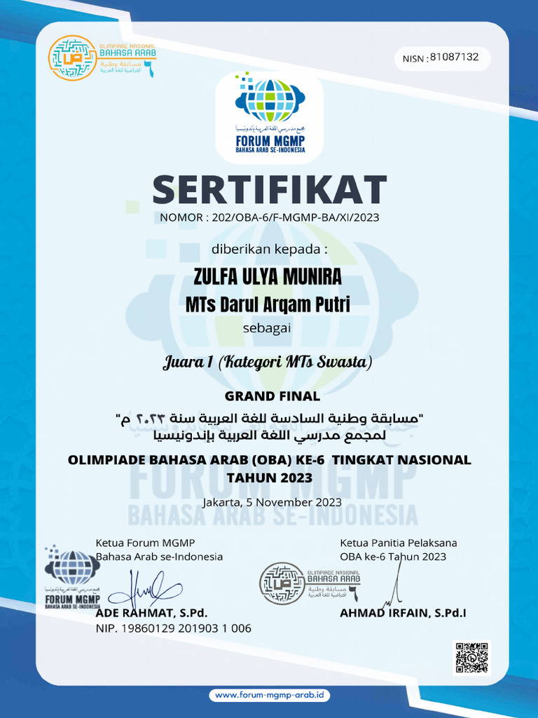 Zulfa Ulya Munira | PDF