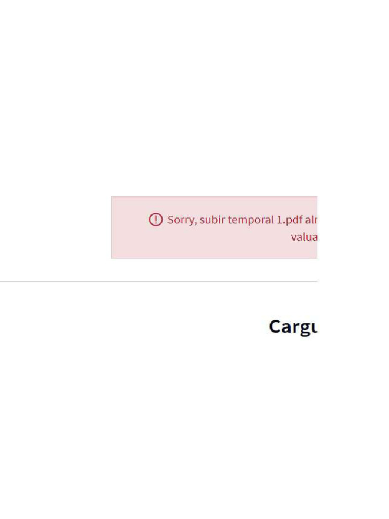 Subir Temporal 1 | PDF