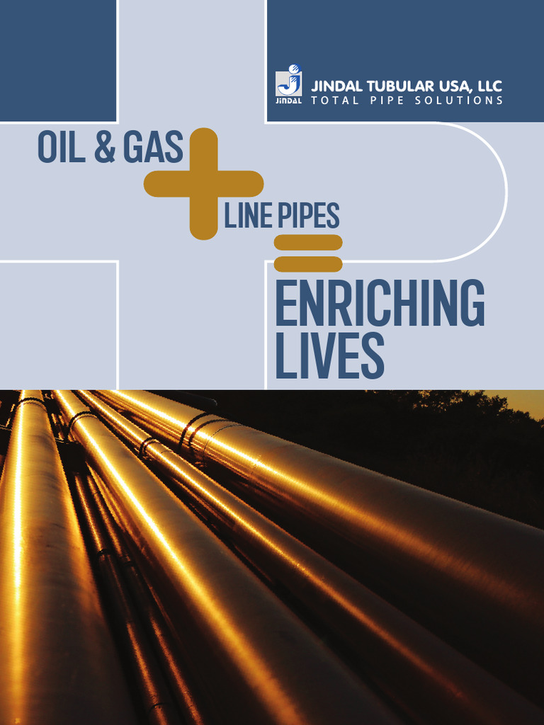 Jindal Oil and Gas Line Pipe 2020 P7 | PDF | Pipe (Fluid Conveyance ...