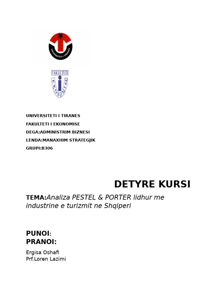 Universiteti I Tiranes | PDF