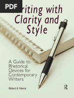 Rhetorical Devices Handbook | PDF | Rhetoric | Metaphor