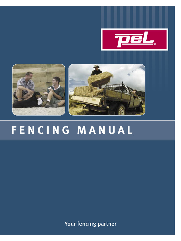 PEL Fencing Manual | PDF | Electrical Resistance And Conductance | Soil