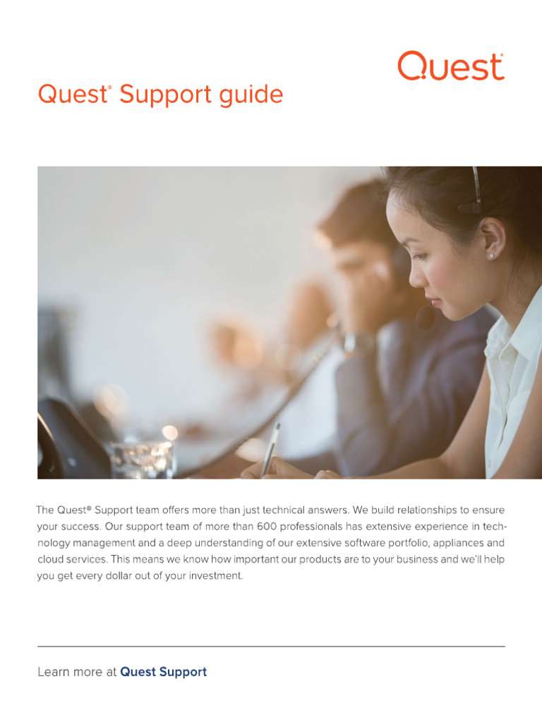 Quest Support Guide | PDF