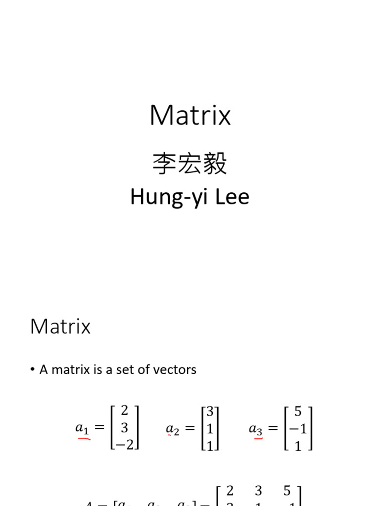 Matrix | PDF | Matrix (Mathematics) | Euclidean Vector Matrix | PDF | Matrix (Mathematics) | Euclidean Vector