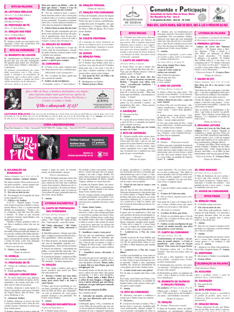 01 Jan 2023 Sol Sta Mae de Deus 03205439 PDF | PDF | Oração | Maria ...
