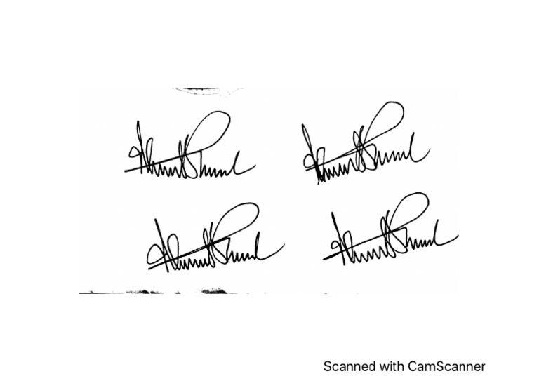 Scanned Sign | PDF
