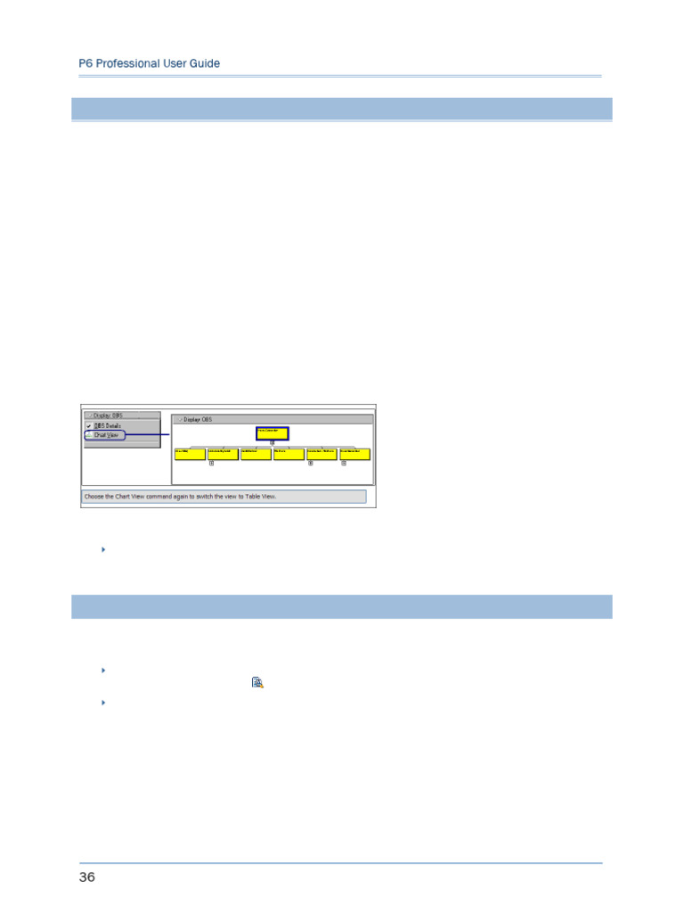 P6 User Interface Guide | PDF