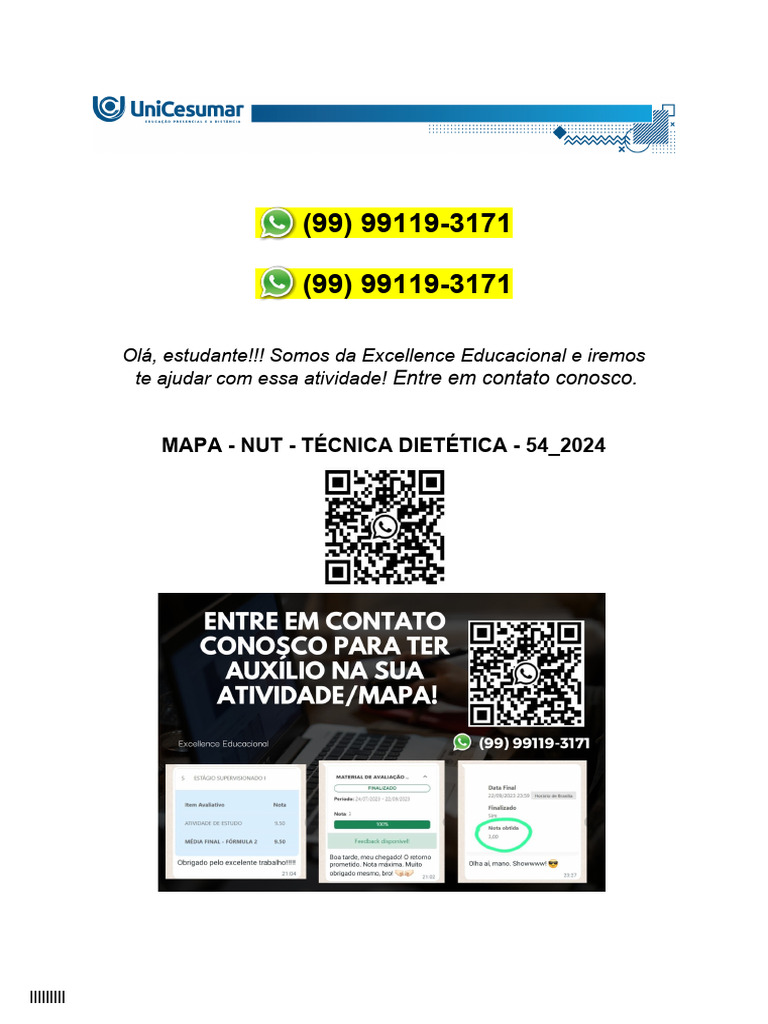 Mapa - Nut - Técnica Dietética - 54 - 2024-Stamped | PDF
