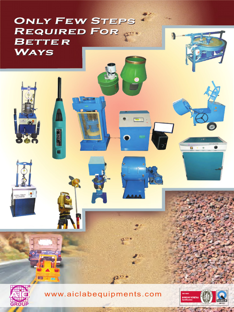 Comprehensive Laboratory Testing Equipment | PDF | Concrete | Cement