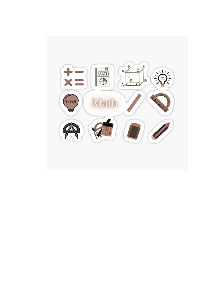 Stiker Nama-Nama Mapel | PDF